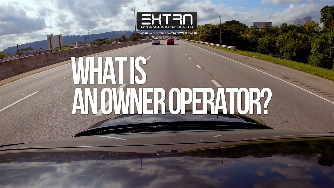 What is an owner operator - YouTube