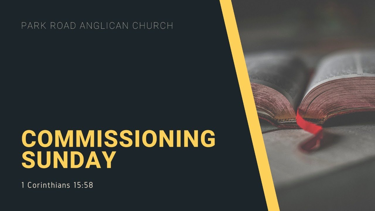 Commissioning Sunday // Church Online @ Park Road - YouTube