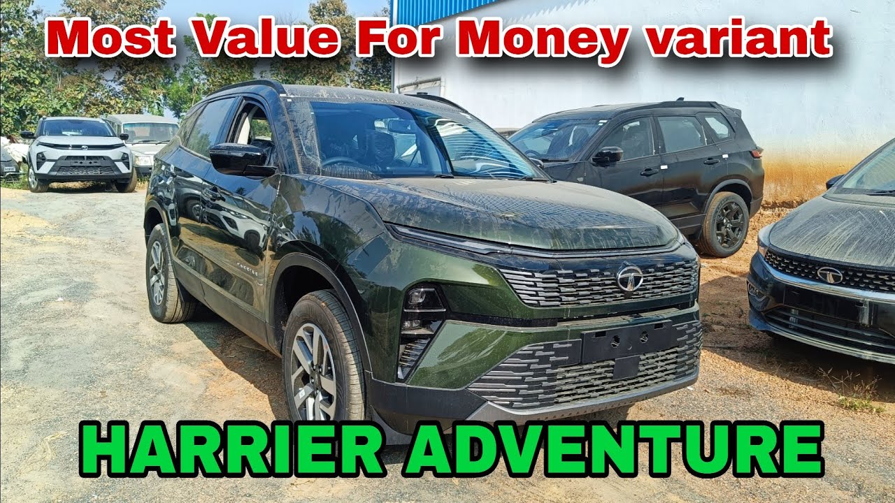 New Tata harrier Adventure || walkaround review| Harrier facelift 2023 ...
