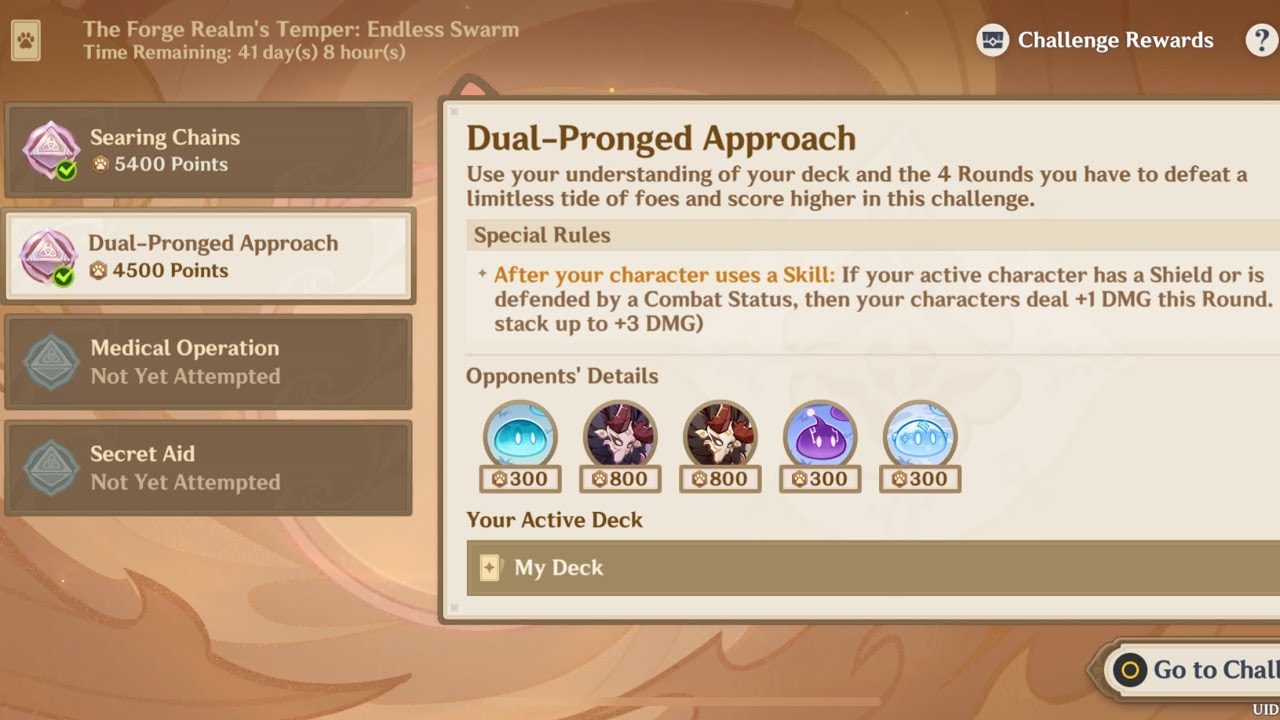 The Forge Realm’s Temper: Endless Swarm Dual Pronged Approach - YouTube