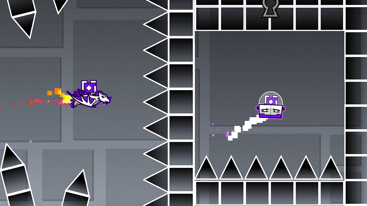 Strange level again - Geometry Dash - YouTube