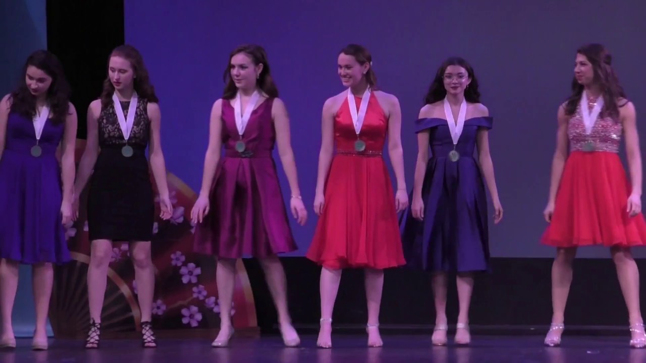 Triton's Emily Chickering competing for DYW of Indiana 💙 2-15-2018 ...