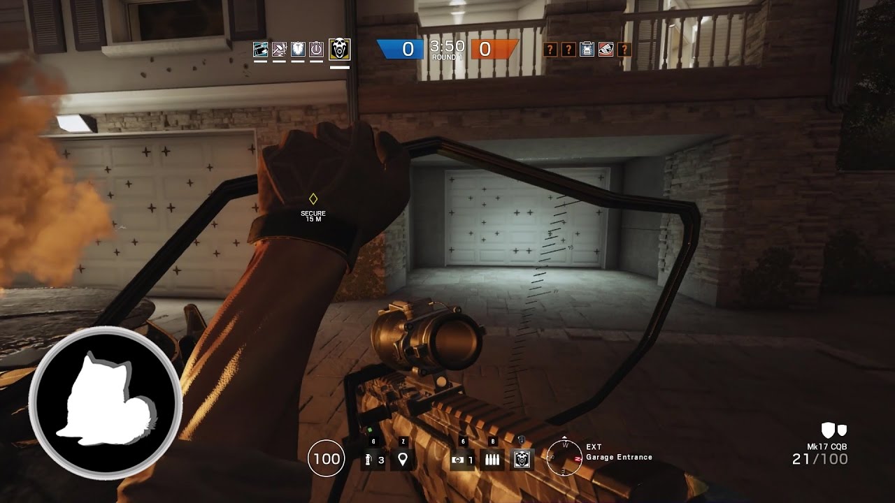 Death lies ahead the shield w/Blackbeard - Tom Clancy's Rainbow Six ...