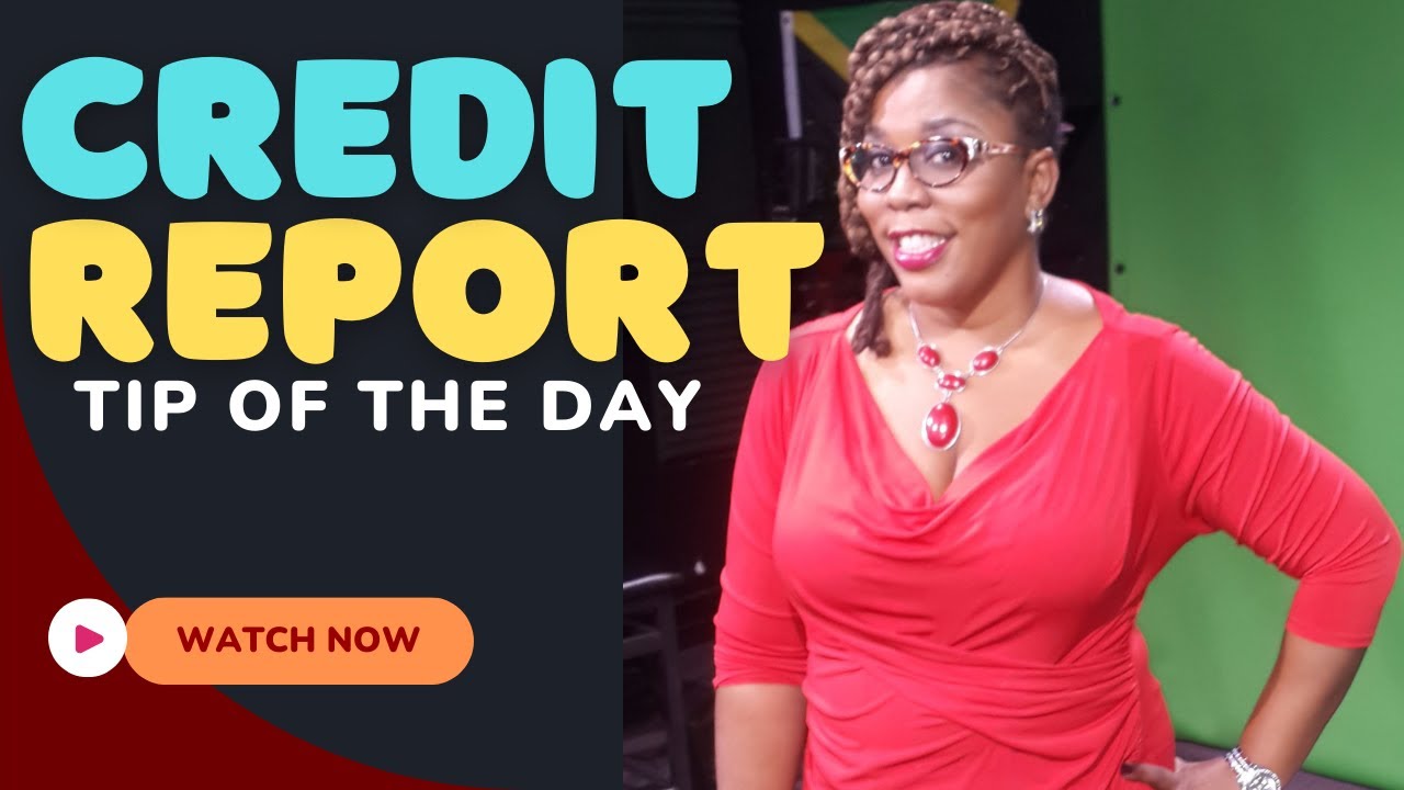 How to Use Your Credit Report to Reach Big Financial Goals | Credit Tip for Professionals Over ...