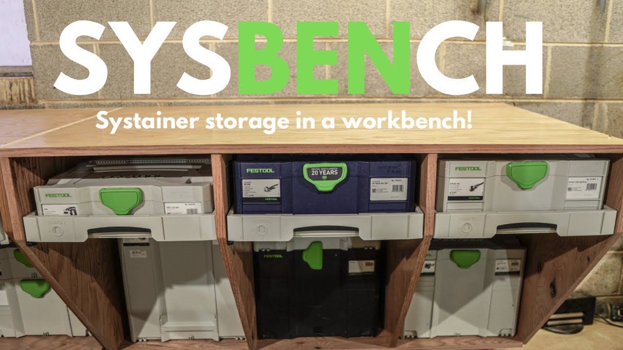 Systainer Storage | The SysBENch | Storage + Workspace - YouTube