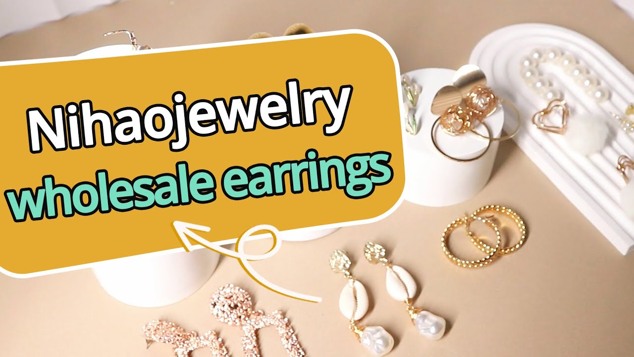 the show of the nihaojewelry earrings - YouTube