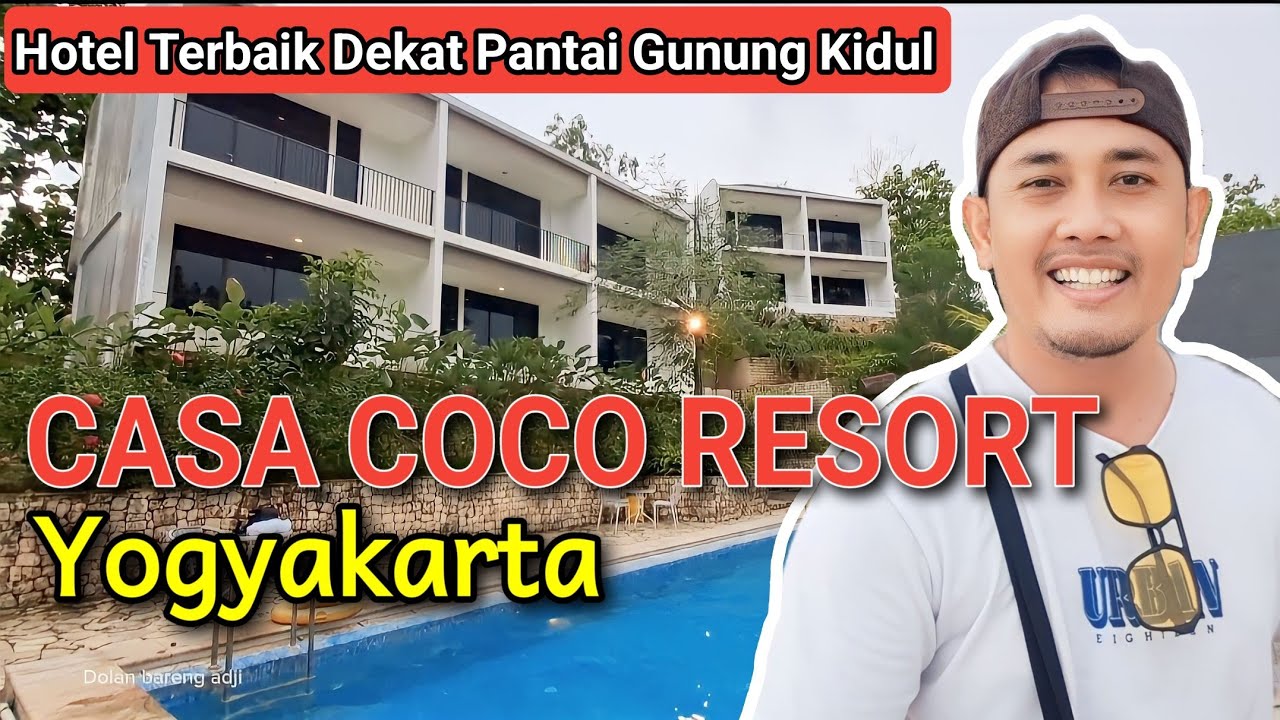 Jalan Kaki 3 menit Sampai Pantai || Casa coco Resort Gunung kidul Yogyakarta - YouTube