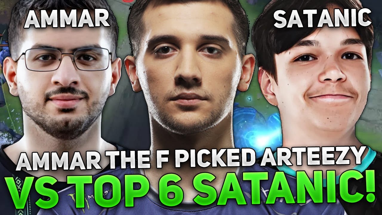 AMMAR THE F picked ARTEEZY in Team vs TOP 6 Rank SATANIC! - YouTube