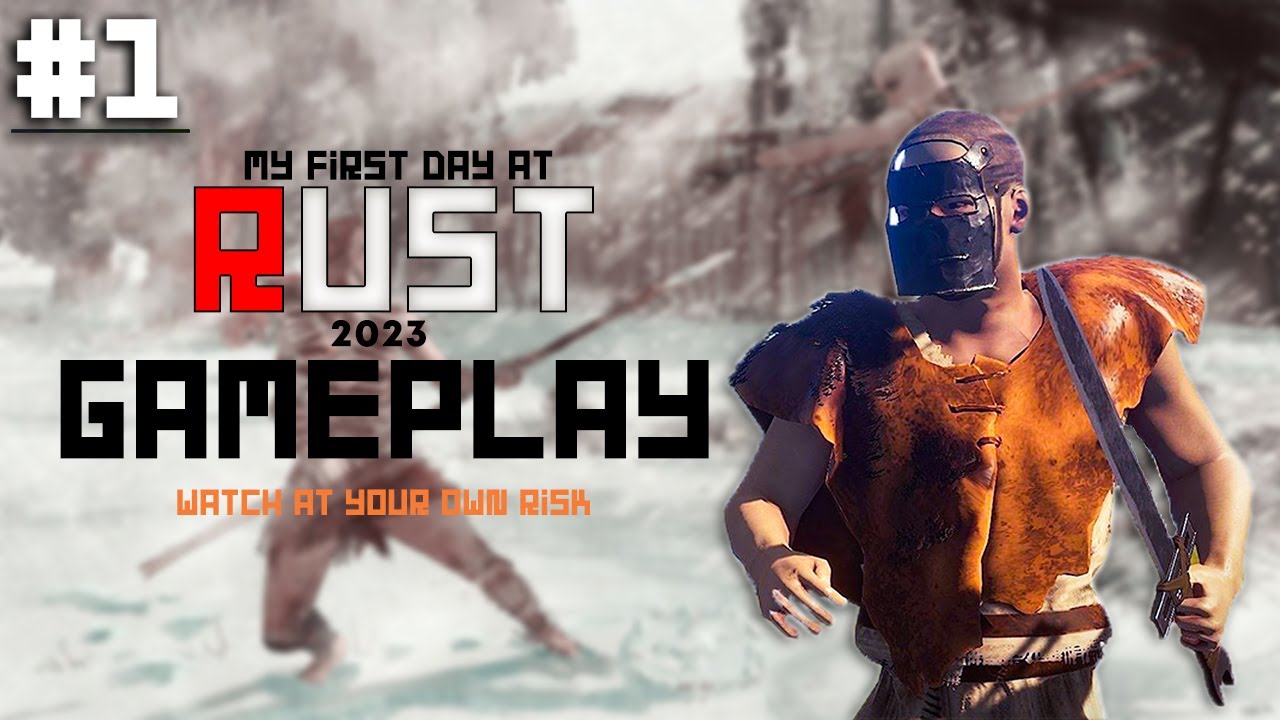 My first day at rust 2023 | Rust gameplay India Episode 1 - YouTube