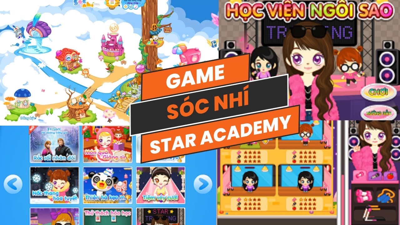 Game Star Academy | Sóc Nhí (game, học viện ngôi sao, game đào tạo Idol ...