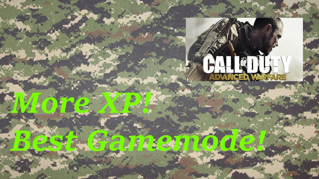 Call of Duty Advanced Warfare: Best XP Method/ Best Gamemode - YouTube