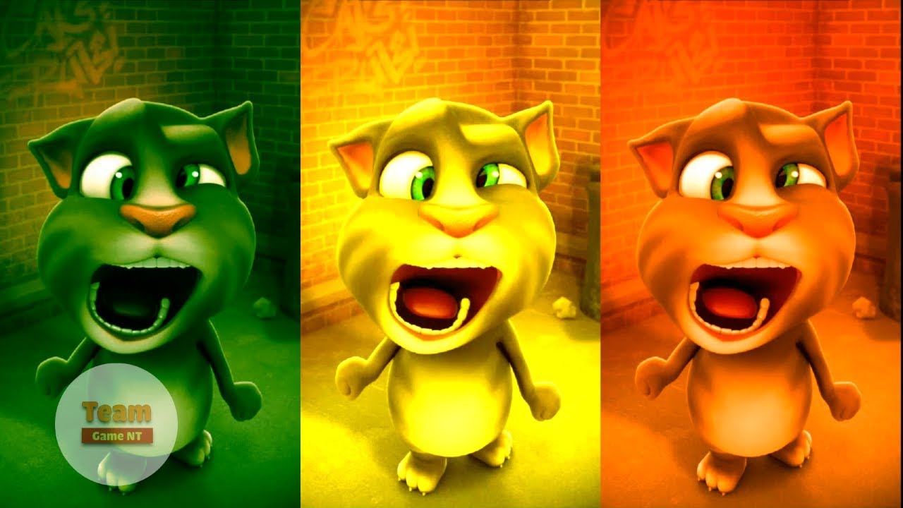 Learn Colors with My Talking Tom Colours for Kids Animation Education ...