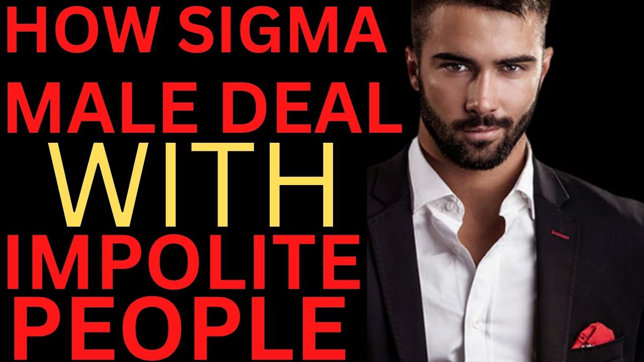 How a SIGMA MALE deal with impolite people#sigmamale #sigma - YouTube