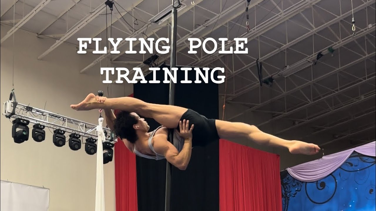 Flying Pole Training #fypシ #aerial #cirquedusoleil - YouTube