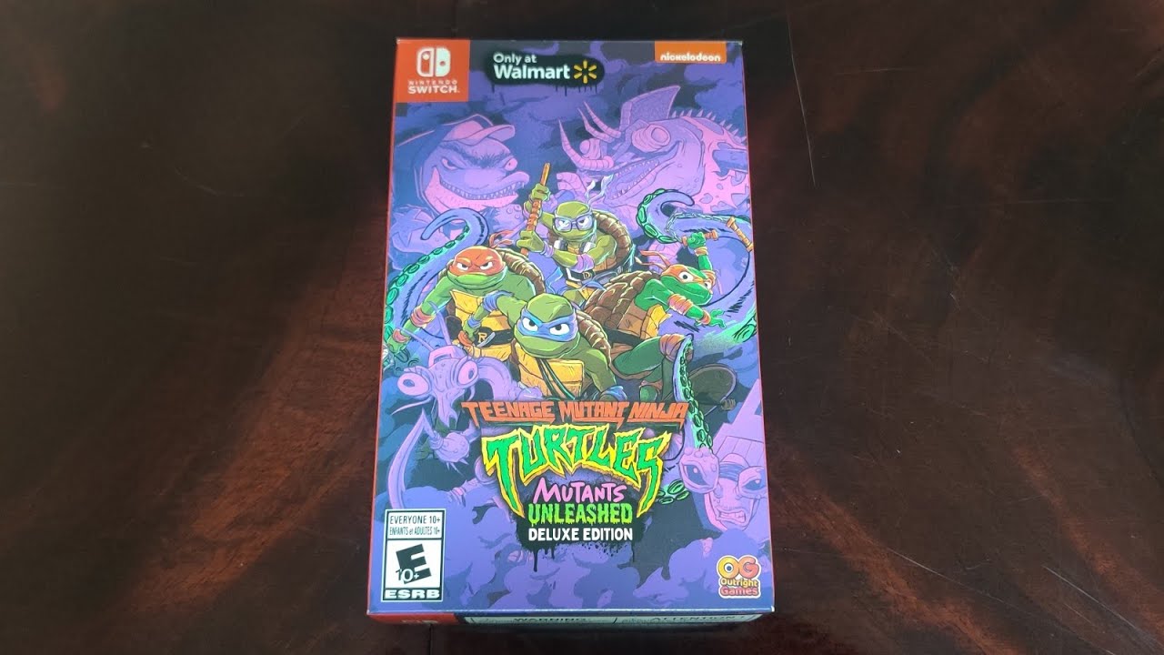 Teenage Mutant Ninja Turtles Mutants Unleashed Deluxe Edition Nintendo ...