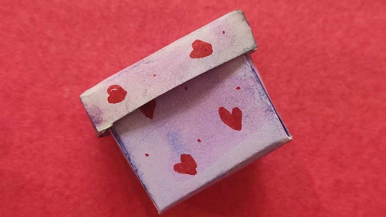How to make birthday box 🎂🥳💛 /Easy to make gift box or birthday wish ...