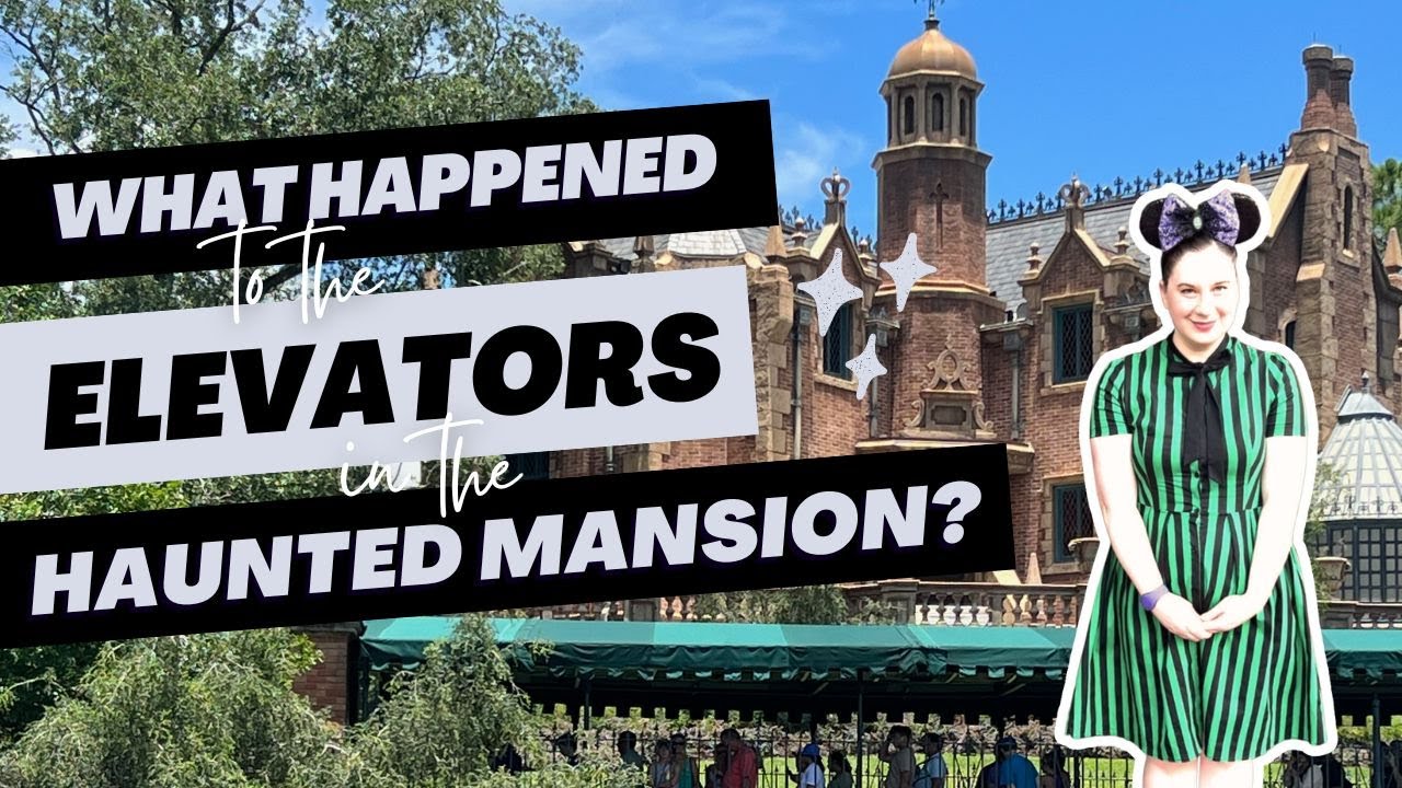 What happened to the elevators in the haunted mansion? - YouTube