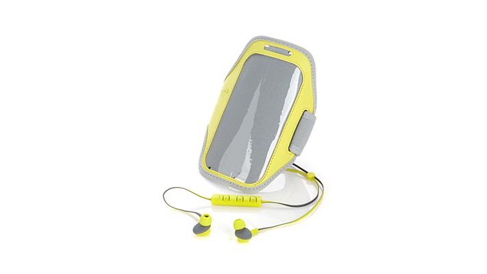 Polaroid Wireless Stereo Earbuds with Armband - YouTube