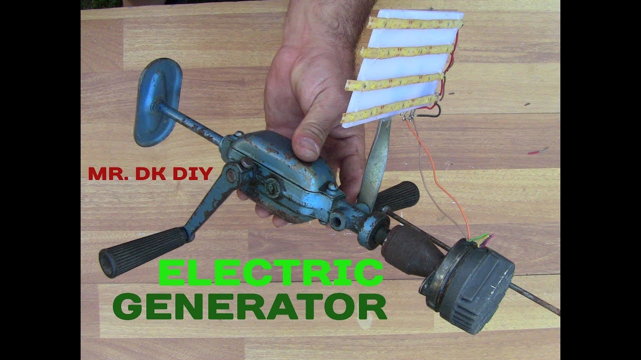 How to make Emergency Light using Hand Drill at home DIY Electric ...