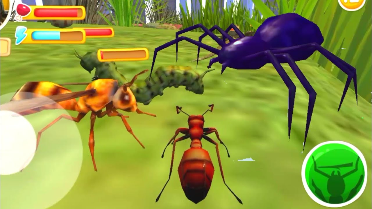 Semut Semut Kecil Masuk Sarang Laba Laba Raksasa Melawan Tawon ...