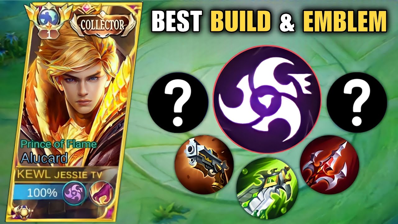 ALUCARD BEST BUILD AND BEST EMBLEM SET 2023🔥 - YouTube