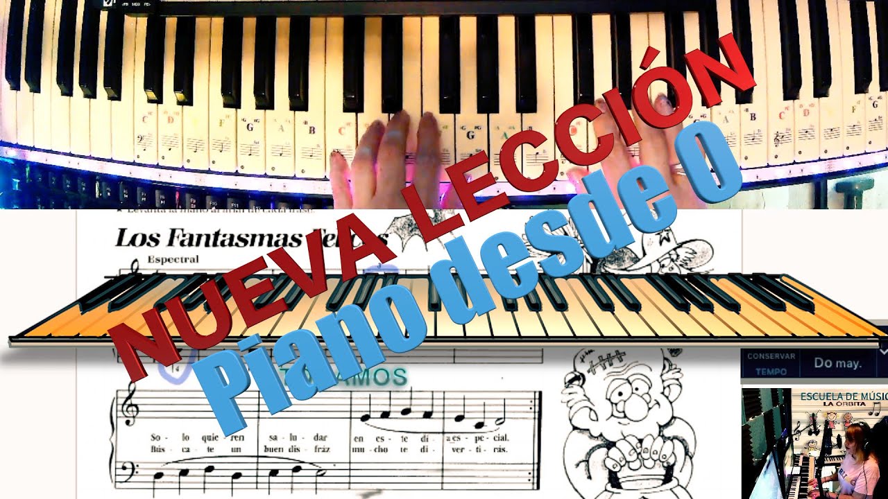 9. TOCANDO EL GRAN PENTAGRAMA (pentagrama doble con dos claves) # ...