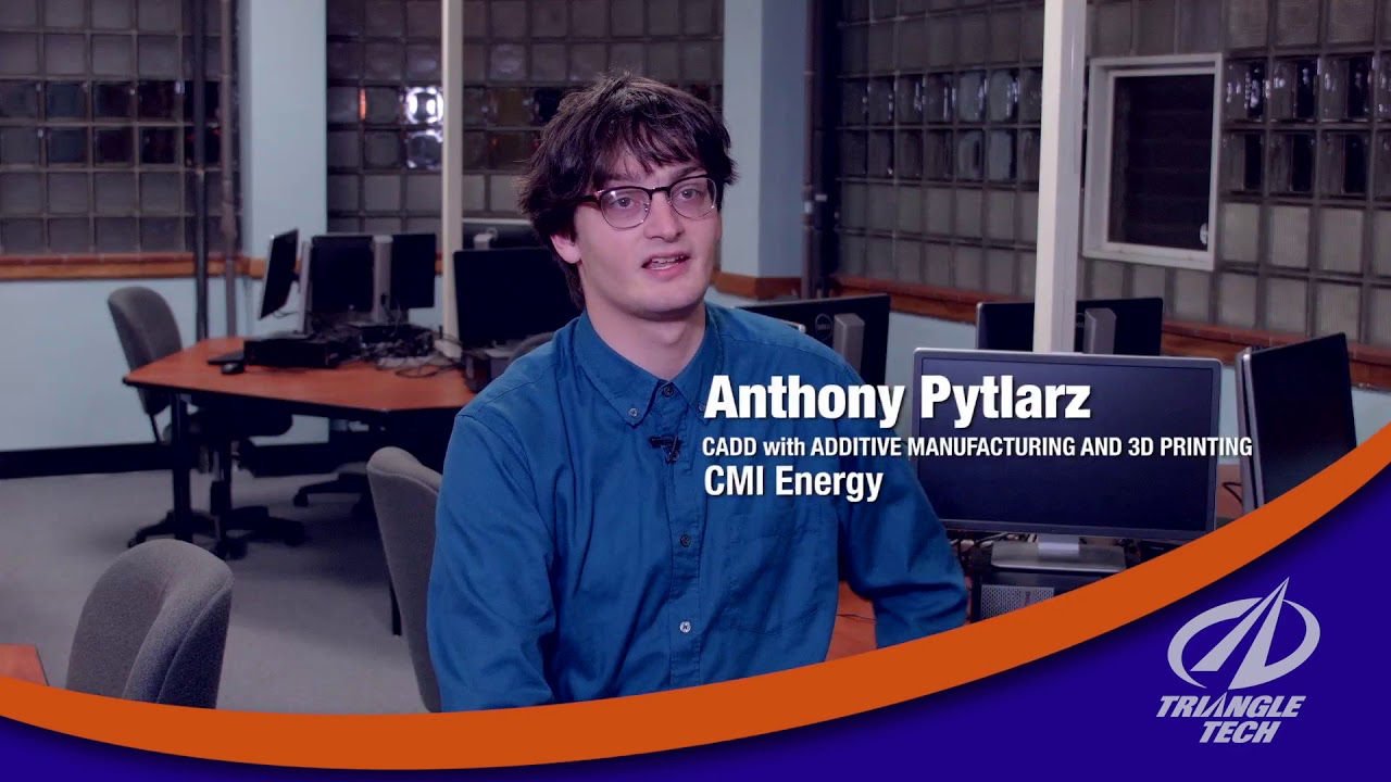 Triangle Tech CADD with Additive Manufacturing & 3D Printing :15 - YouTube