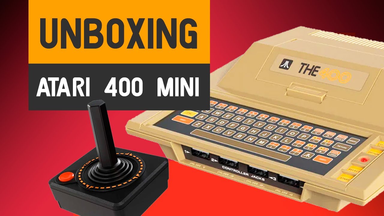 UNBOXING de la Atari The 400 Mini, una MÁQUINA de la NOSTALGIA de los 8 BITS - YouTube