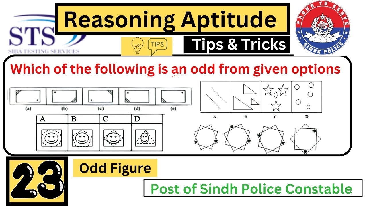 odd one out figure problem | reasoning aptitude | simple iq | different ...