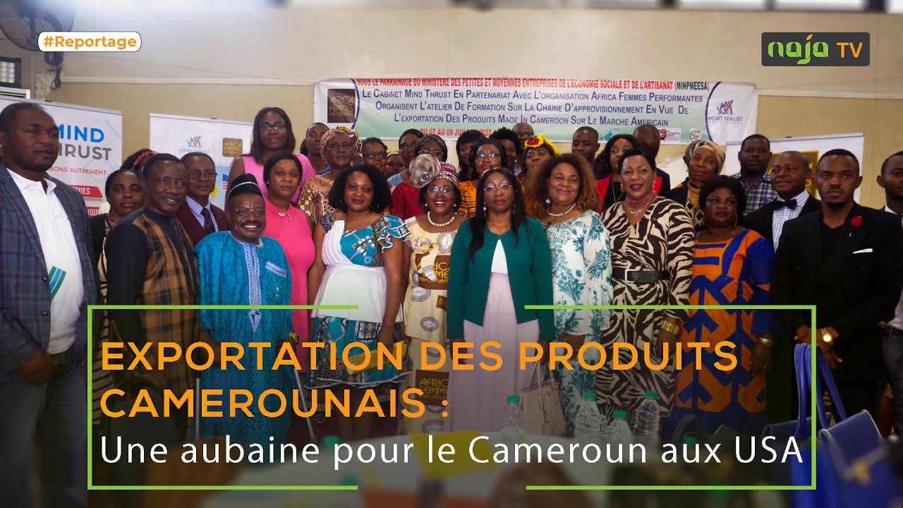 Exportation des produits camerounais : ouverture du trade center - YouTube