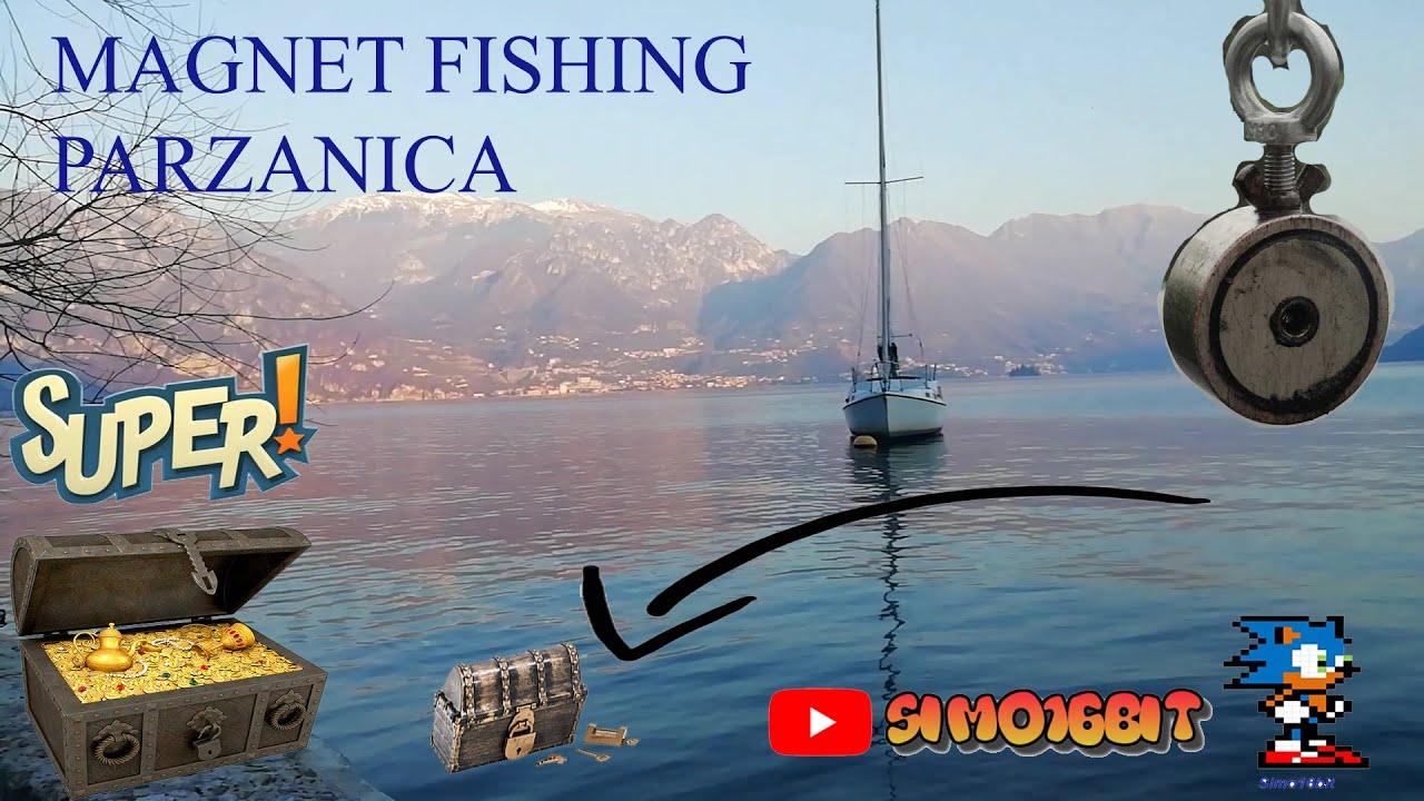 Pesca magnetica Lago d'Iseo. Un posto stupendo a Parzanica. Magnet ...