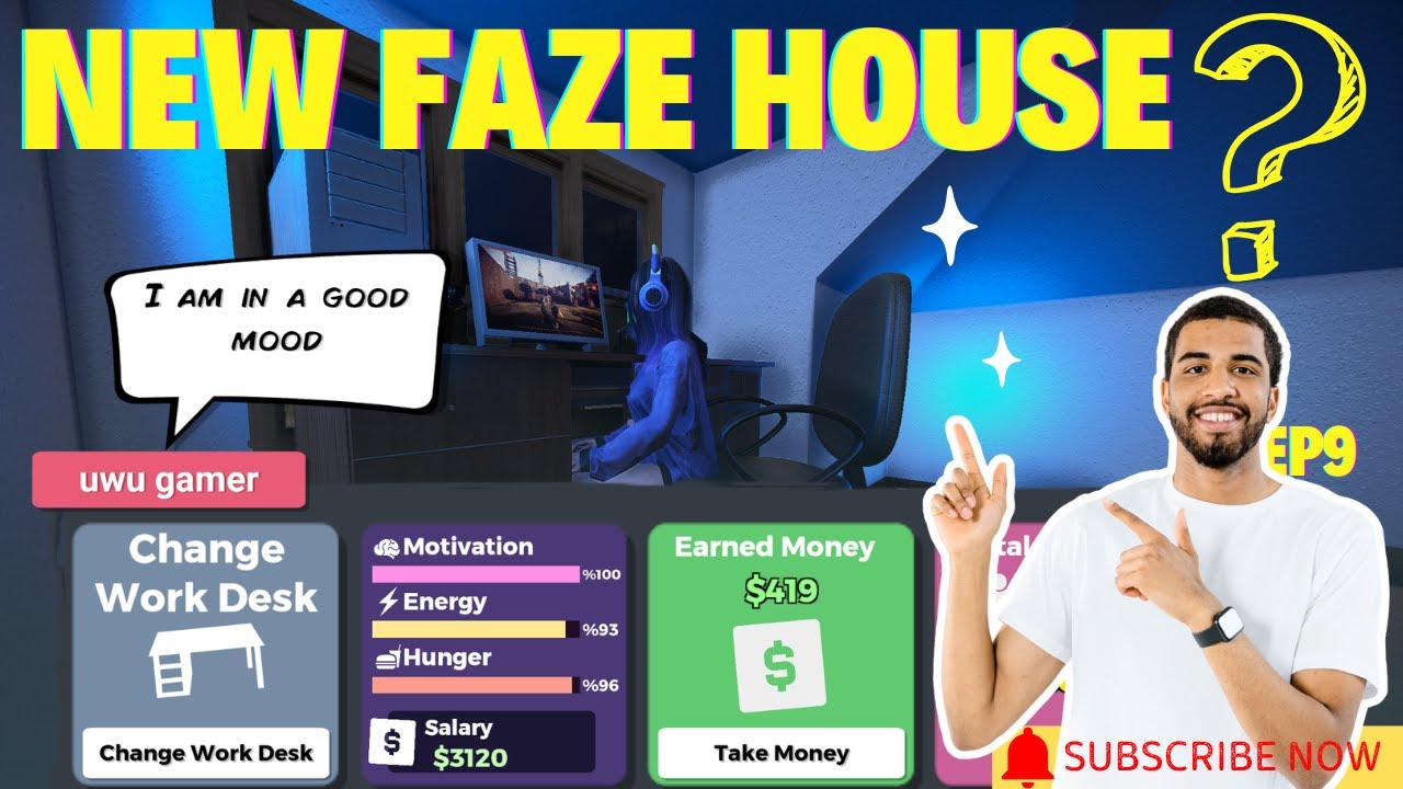 "NEW FAZE STREAMER HOUSE ?" Streamer life Simulator 2 EP9 - YouTube