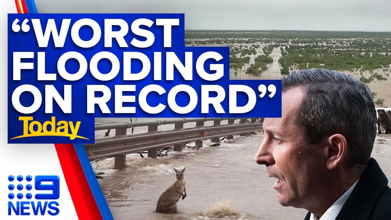 Western Australia experiences worst flooding in history | Weather | 9 ...