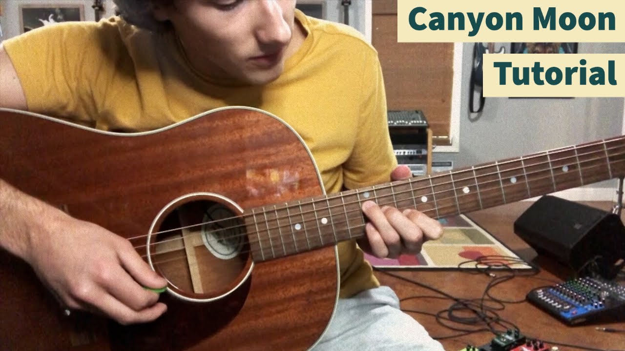 Cole Hill - Canyon Moon (Harry Styles Tutorial) - YouTube
