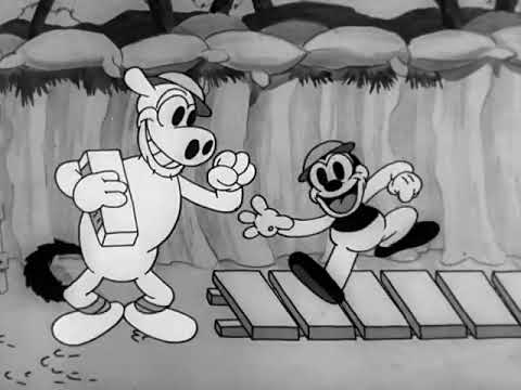 Bosko The Doughboy (1931) Bosko Looney Tunes Warner Bros Cartoon Short ...