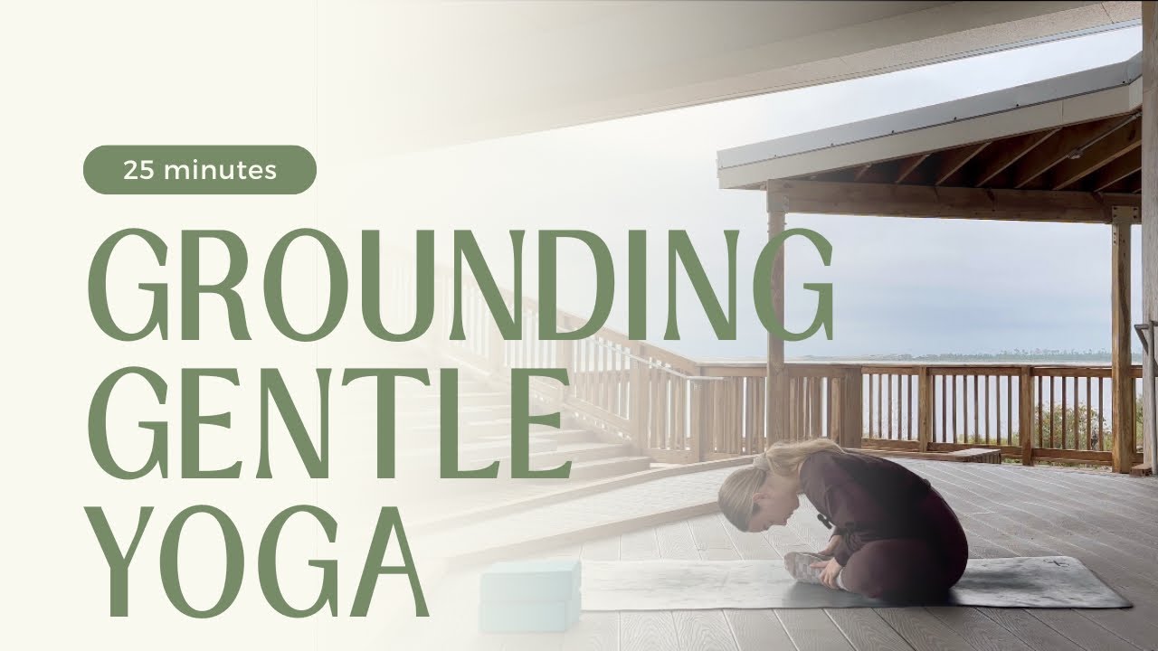 Grounding Gentle Yoga | Beginner Friendly - YouTube