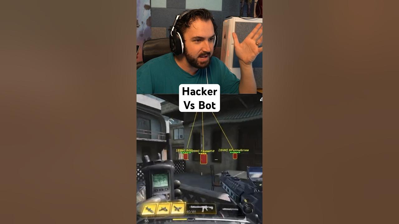 Hacker vs Bot in COD mobile - YouTube