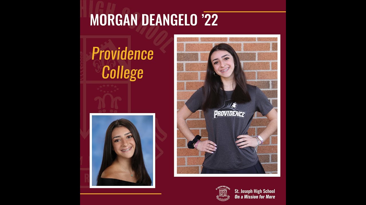 College Acceptance Spotlight: Morgan DeAngelo '22 - YouTube