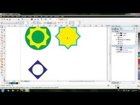 Tutorial dasar-dasar Corel Part 1 - YouTube