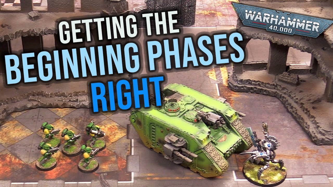 Getting the Beginning Phases Right - How to Play 40k 9th Edition Ep 2 ...