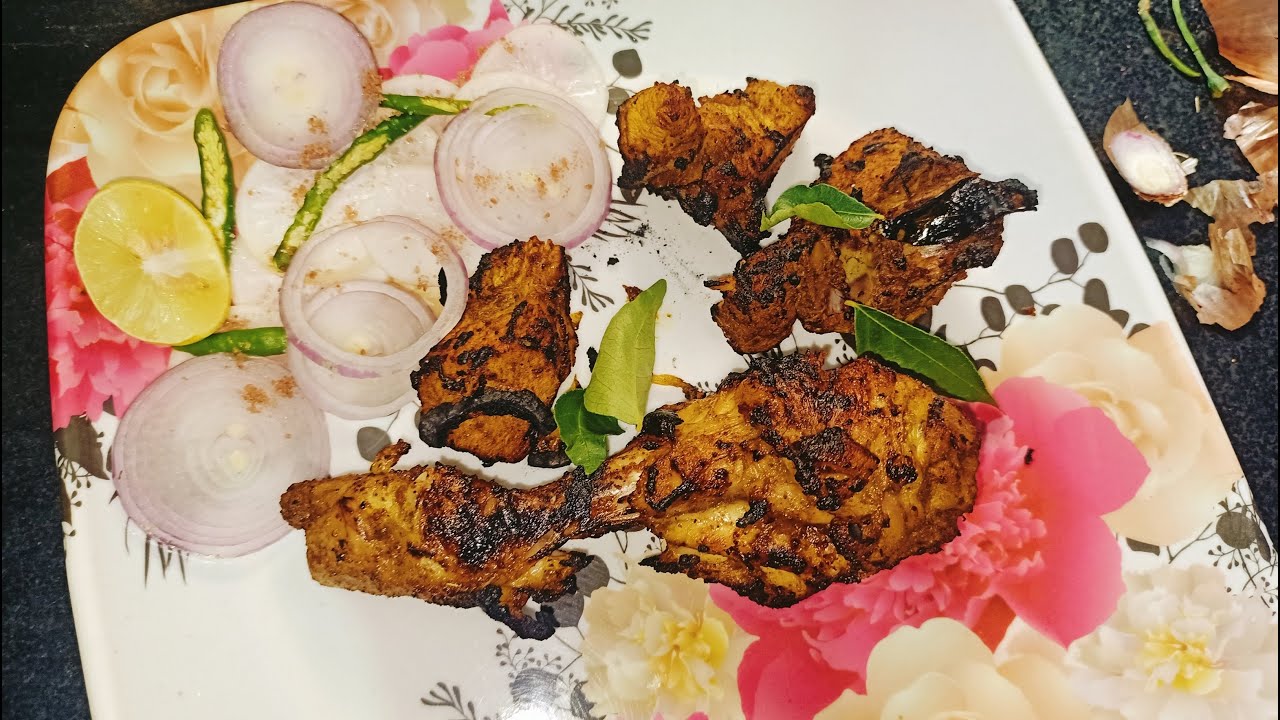 HOME MADE STYLE CHICKEN FRY & PUDA l RBS CREATION - YouTube