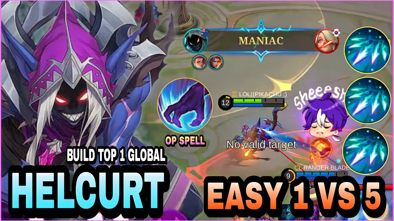 100% Unstoppable!! Helcurt One Shot Build - Build Top 1 Global Helcurt ...
