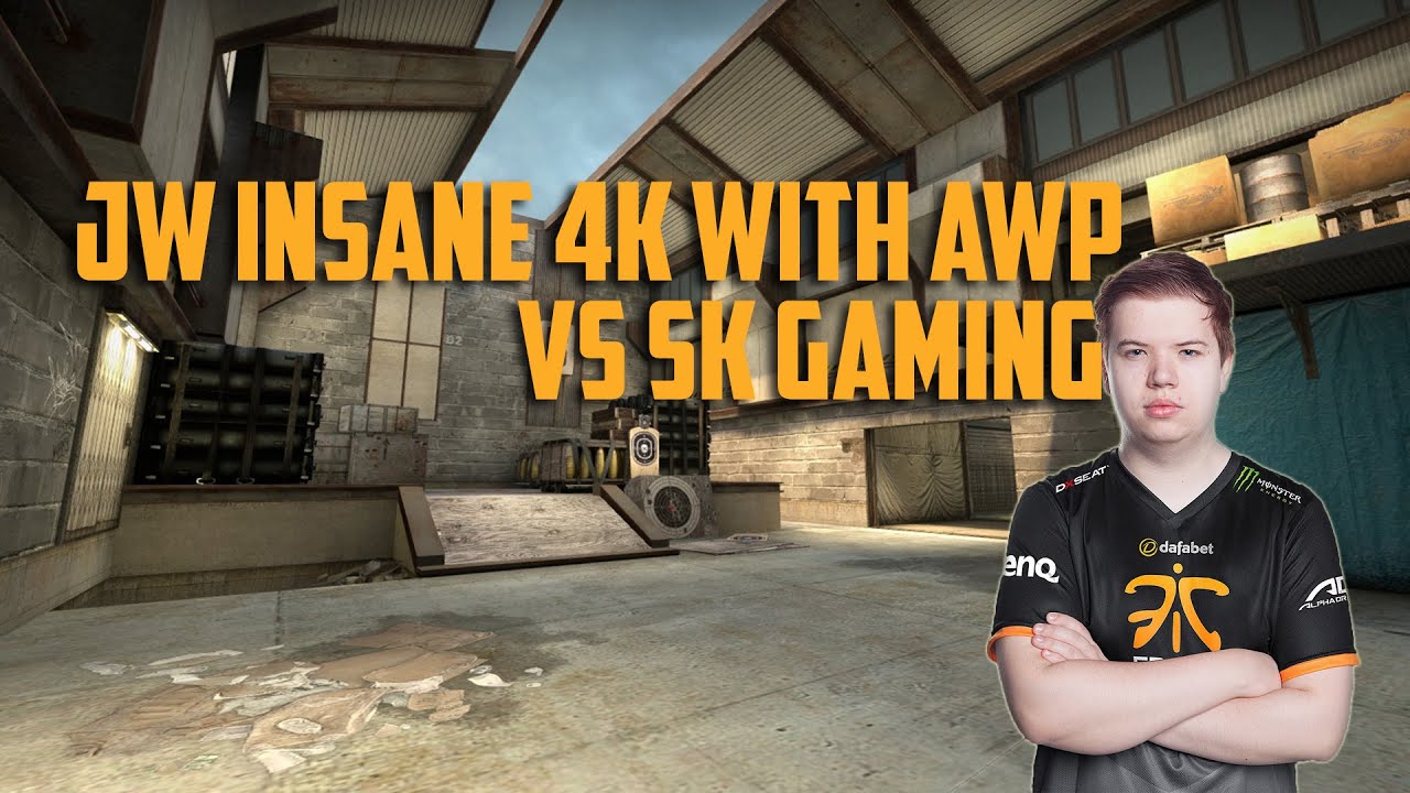 JW Insane 4K with AWP vs SK Gaming - YouTube