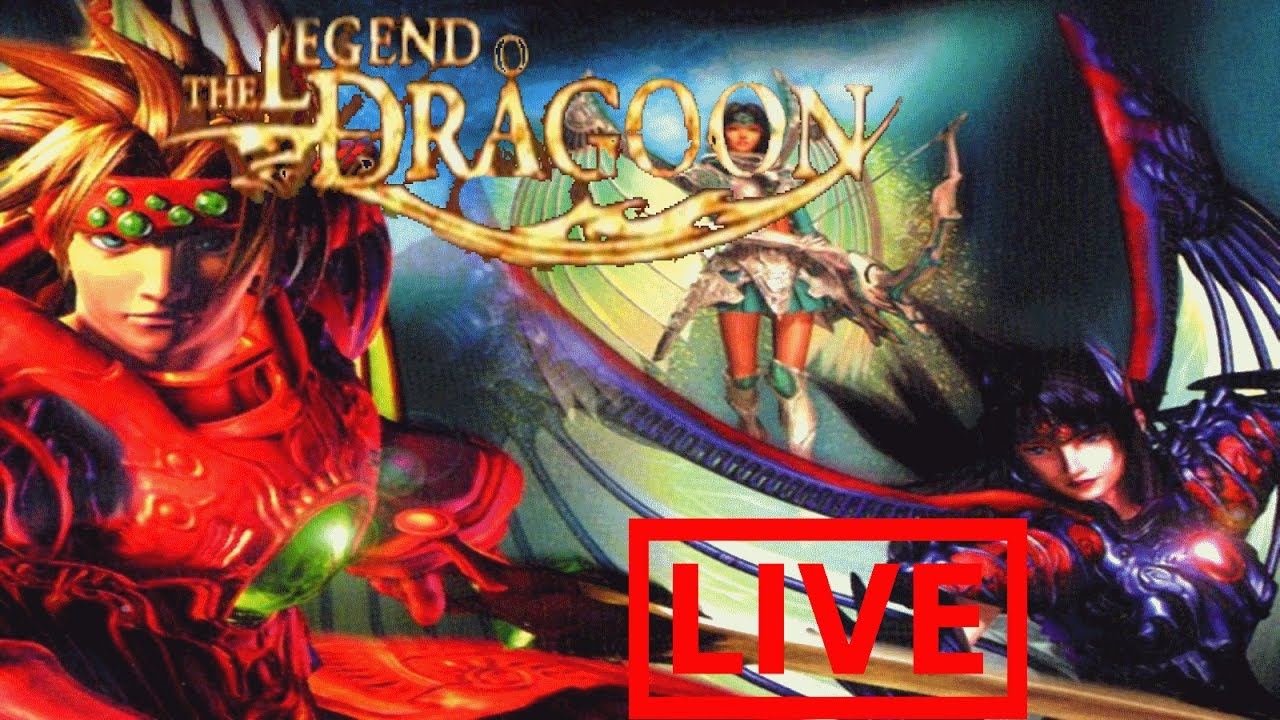 Legend of dragoon live stream #21 | The village of the winglies 3/4 ...