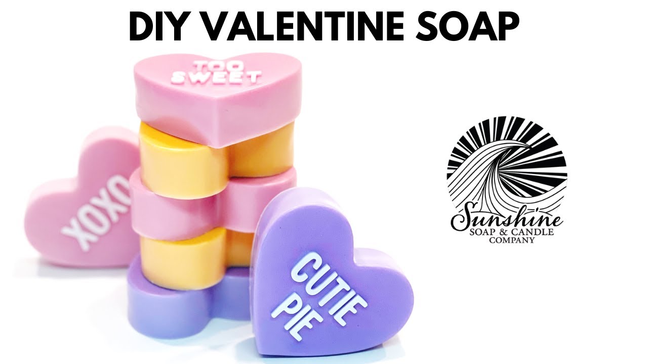 HOW TO MAKE THE PERFECT SOAP FOR VALENTINE'S DAY! FREE RECIPE! FULL ...
