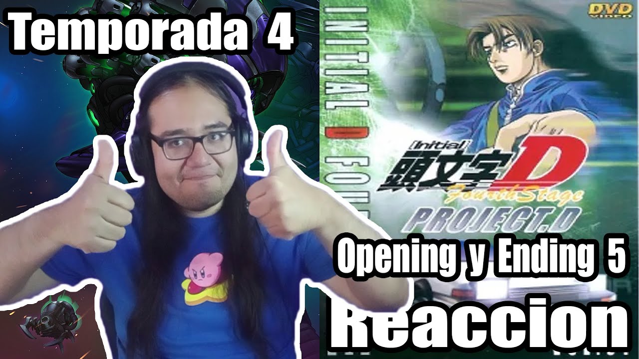 Opening y ending 5 | Initial D | T4 Reaccion - YouTube