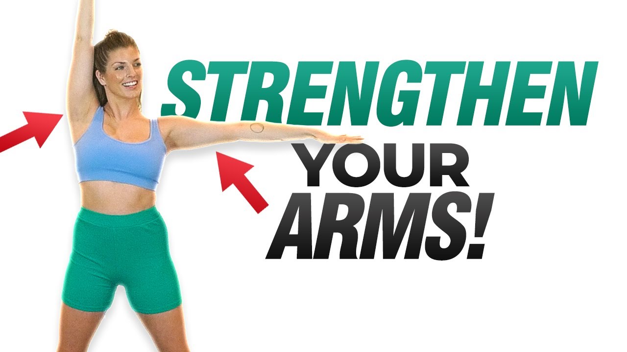 10 MIN Dancer Arm Workout - No Equipment! - YouTube