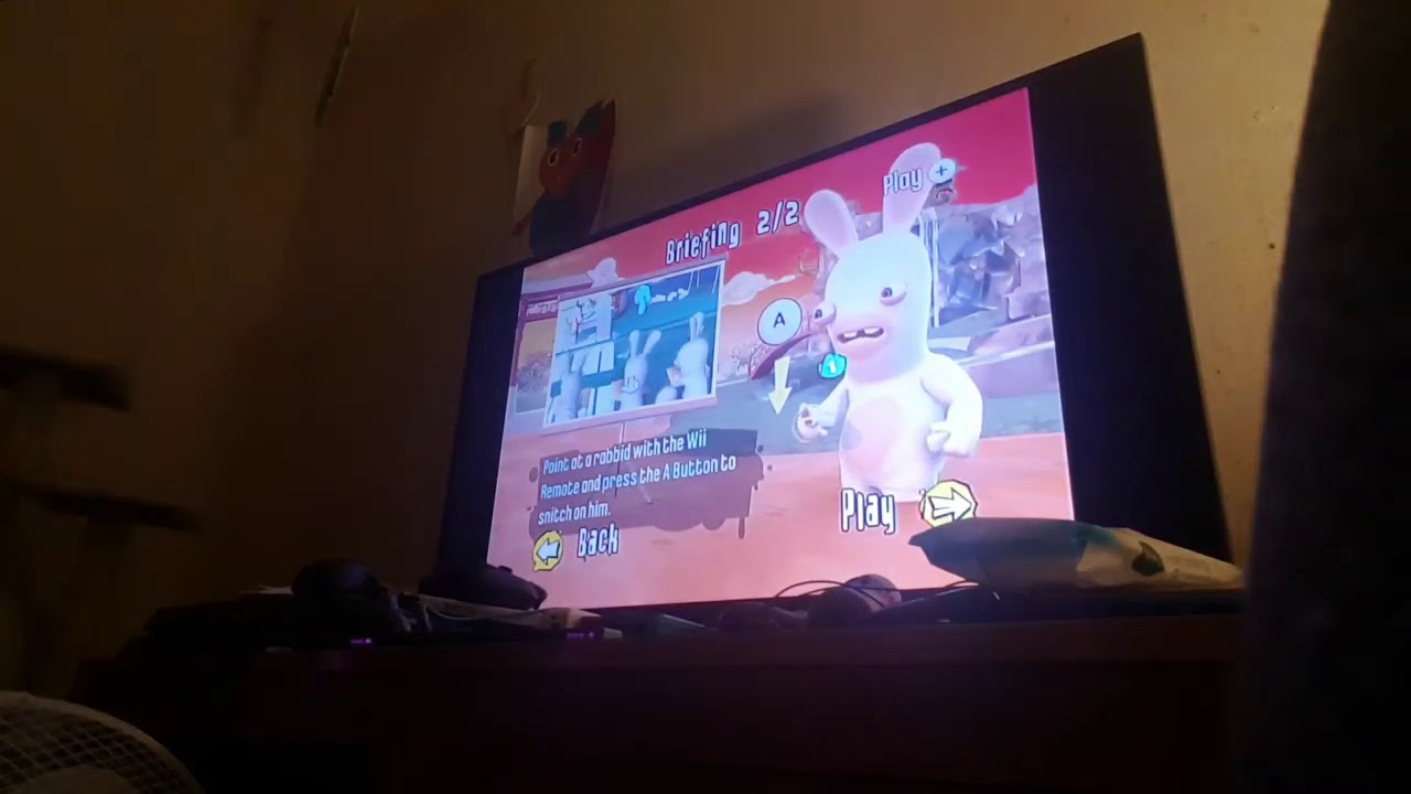 Rayman Raving Rabbids 2 - Rabbid School (Indiana Jones) (Wii, UK/🇬🇧 ...