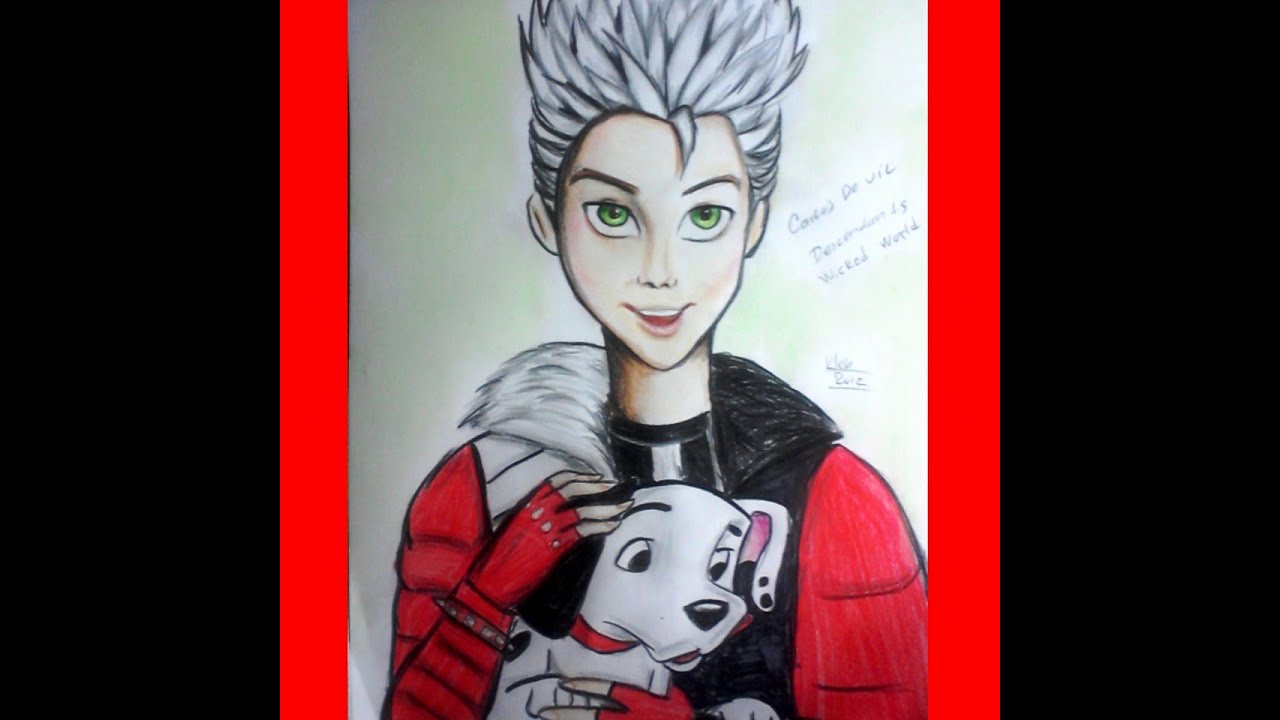 Keyleb Cortez / drawing / Carlos De Vil / Disney Descendants / Wicked ...