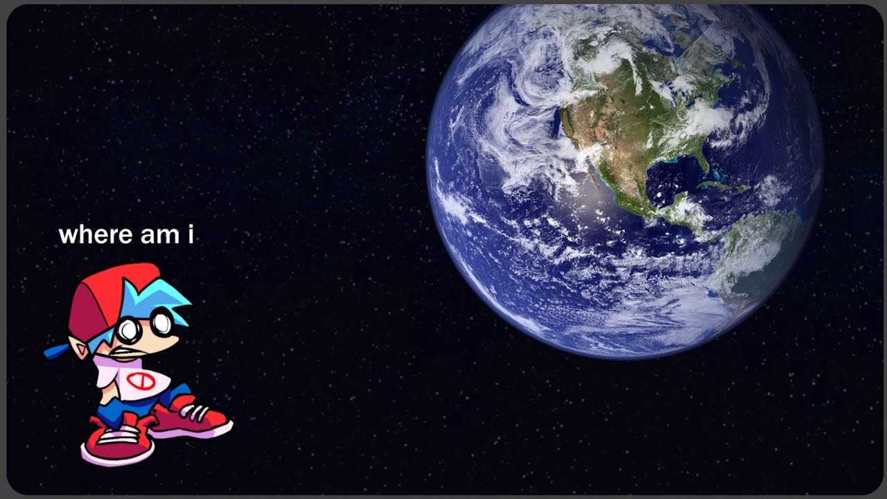 I made Earth in Friday Night Funkin (1:1 Scale) - YouTube